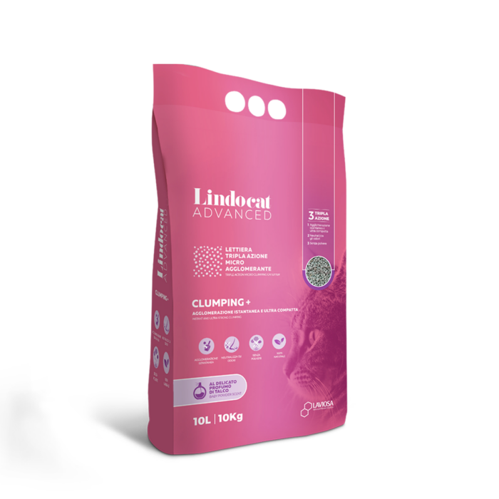 Clumping + Baby Powder - Lindocat